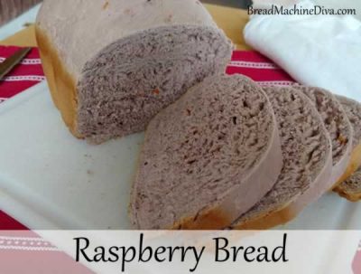 Raspberry Bread Recipe | Bread Machine Recipes