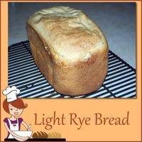 Light Rye Bread Recipe | Bread Machine Recipes