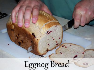 Eggnog Bread Recipe | Bread Machine Recipes