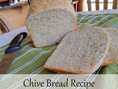 Chive Bread | Bread Machine Recipes